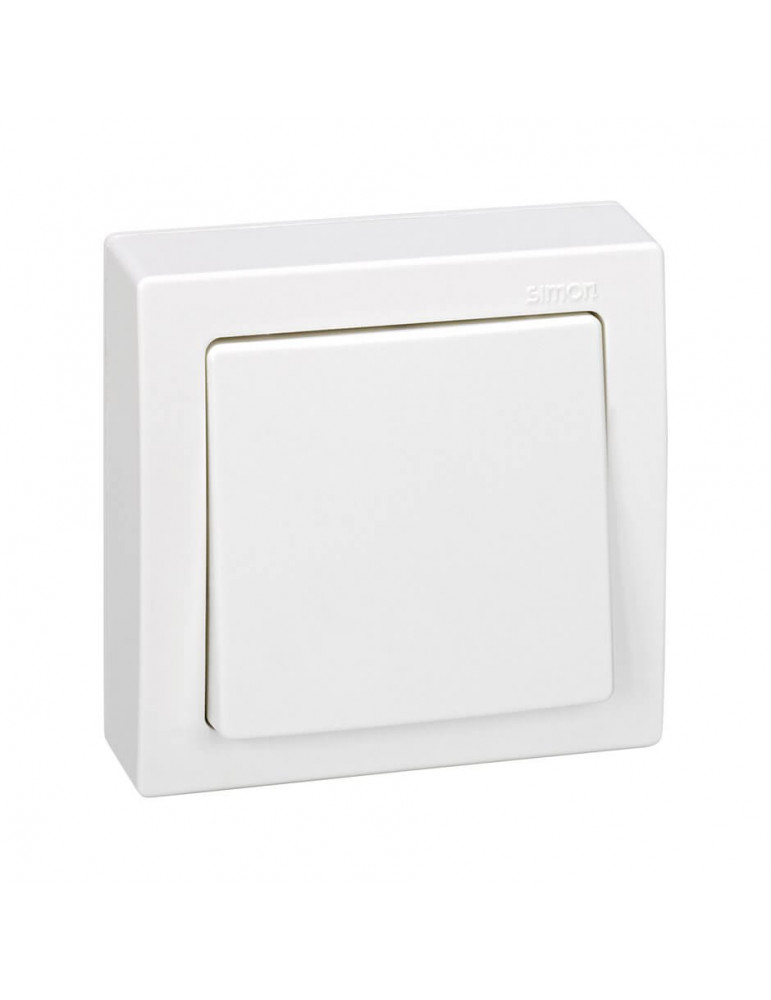 Interruptores de superficie Simon 73 Blanco | Tienda material